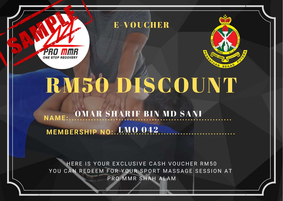 SPECIAL OFFER FOR OPA MEMBERS AT PRO MMR SHAH ALAM – Old Putera ...